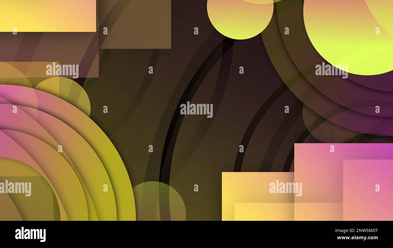 Colorful washout creative abstract geometric shape background for ...