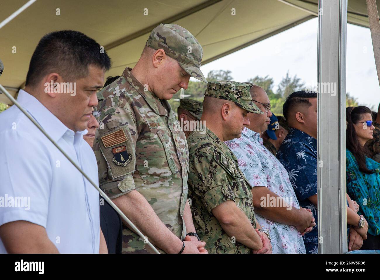 ASAN, Guam (Jan. 27, 2023) - Brig. Gen. Paul Birch, (second from left ...