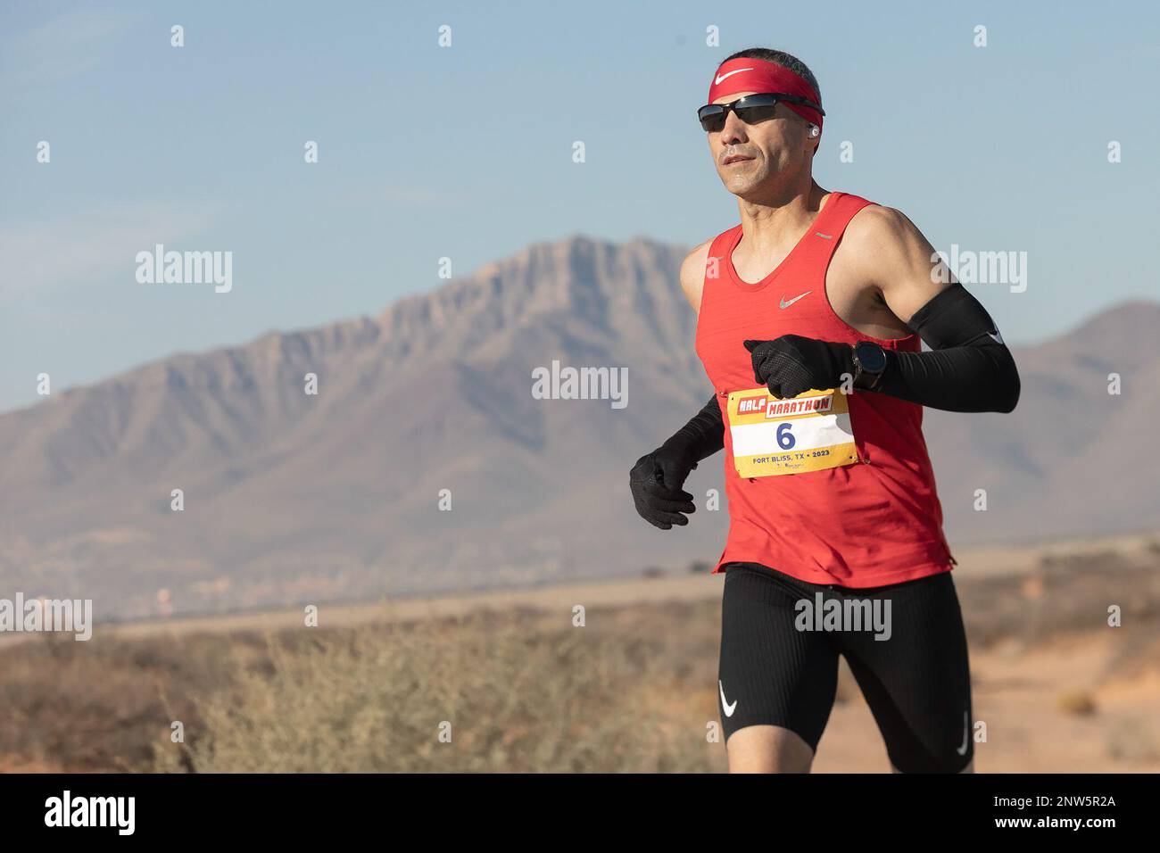Sgt. Maj. Billy Atkinson leads the 2023 Fort Bliss Sports Half Marathon ...
