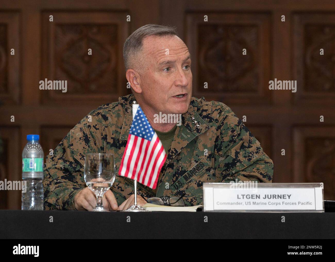 U.S. Marine Corps Lt. Gen. William M. Jurney, commander, U.S. Marine Corps Forces, Pacific ...