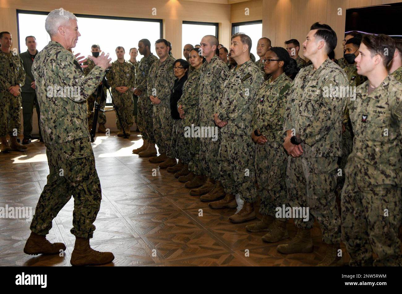 230202-N-ZU848-0185 BUSAN, Republic of Korea (Jan. 18, 2023) Vice Adm ...