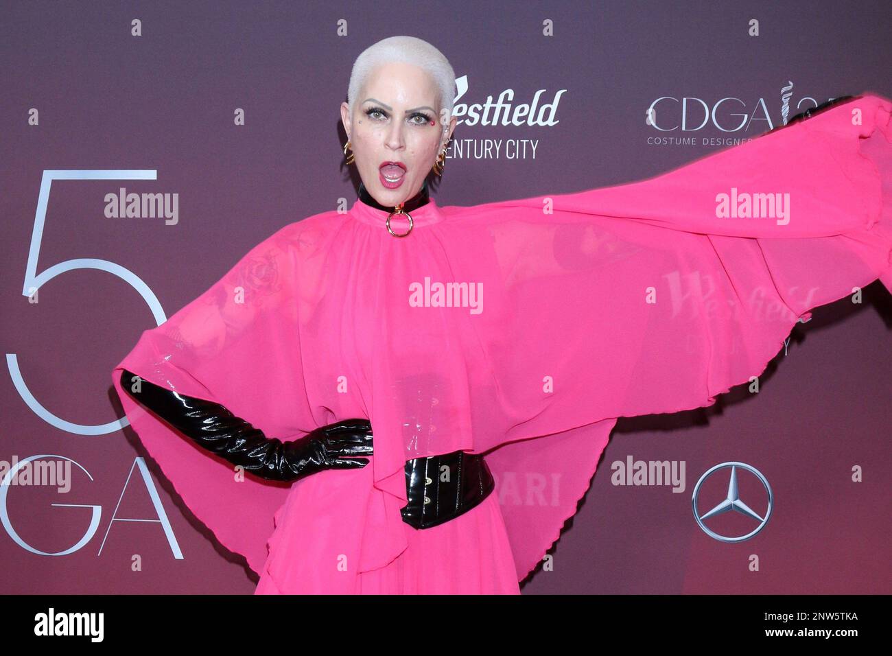Los Angeles, CA. 27th Feb, 2023. Mandi Line at arrivals for 25th ...