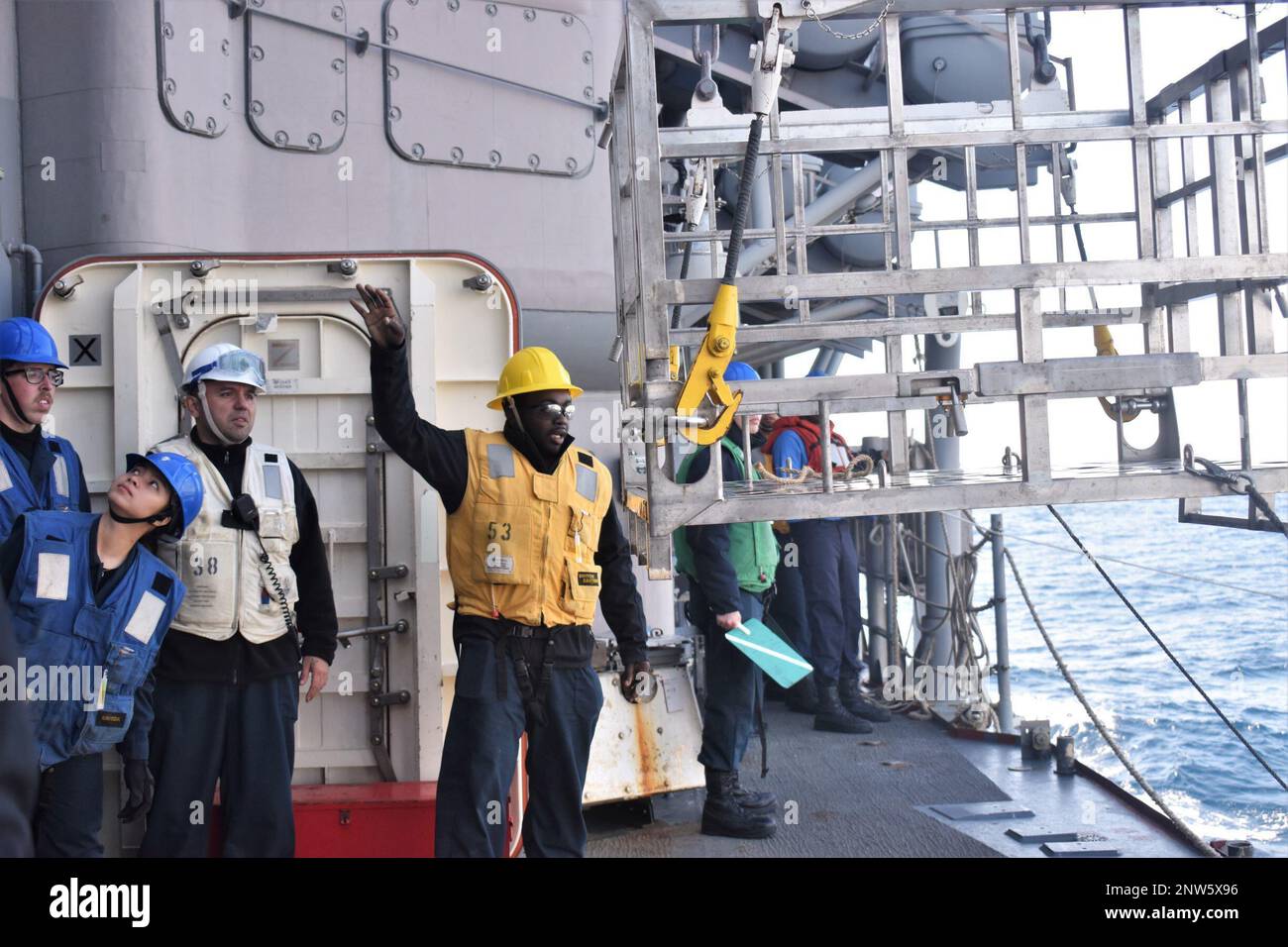 230126-N-TV933-2251 PHILIPPINE SEA (January 26, 2023) Sailors aboard ...