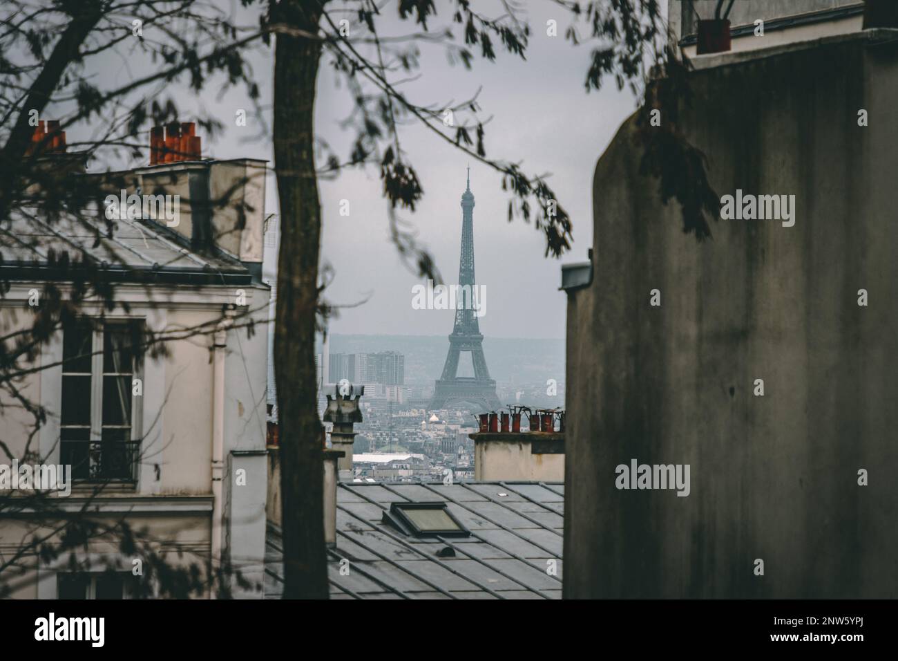 Authentic Paris streets shot at daytime Stock Photo - Alamy