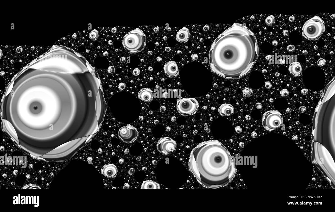 Abstract Computer generated Fractal design. A fractal is a never-ending ...