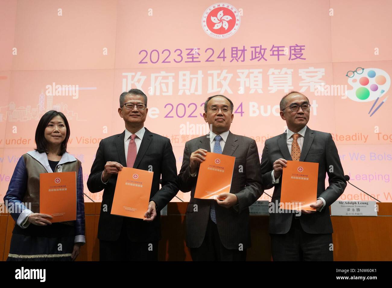 (From left to right) Cathy Chu Man-ling, Permanent Secretary for ...