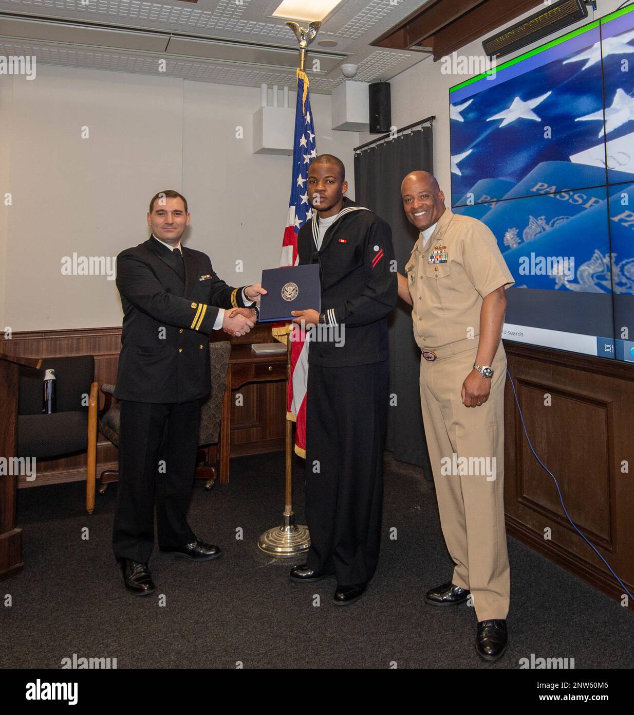 Capt. David Adams, Commander, Fleet Activities Sasebo (CFAS), Lt ...