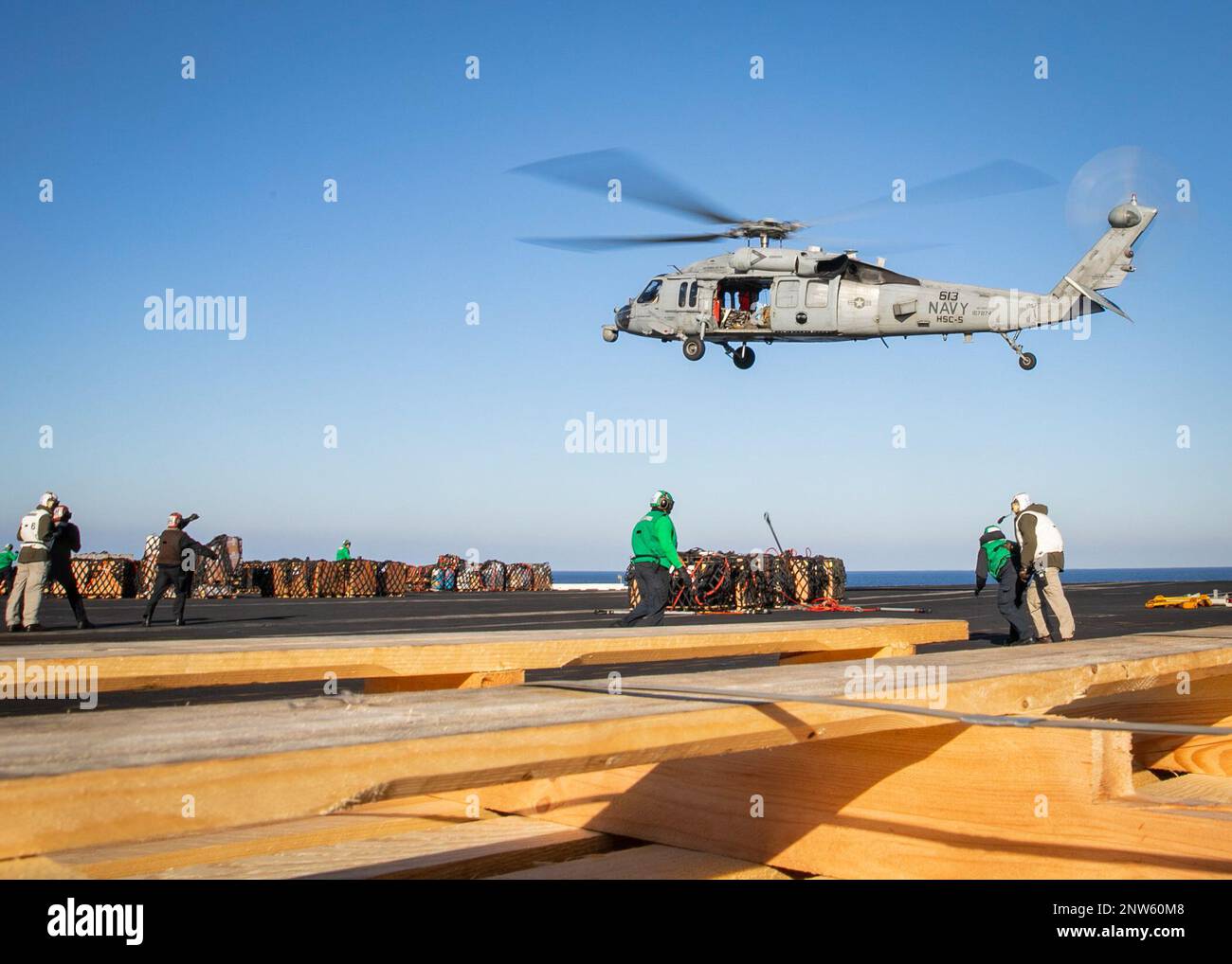 230108-N-EL850-1403 IONIAN SEA (Jan. 8, 2023) An MH-60S Nighthawk ...
