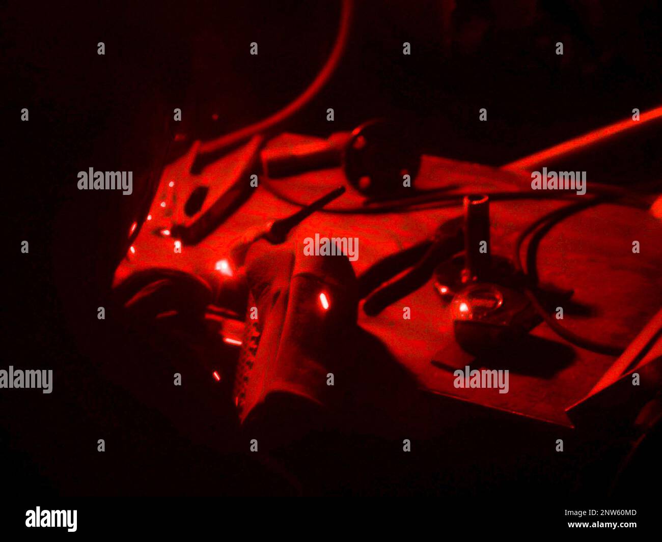 A contractor welds a high point valve for the main line pipe during ...