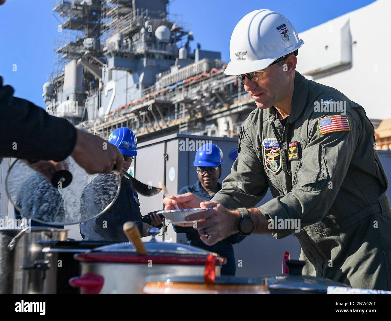 SAN DIEGO (Jan. 25, 2023) Capt. Aaron Taylor, commanding officer of ...