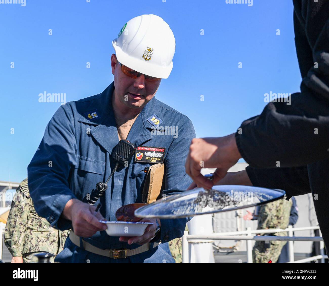 SAN DIEGO (Jan. 25, 2023) Command Master Chief Jason Ortega, command ...