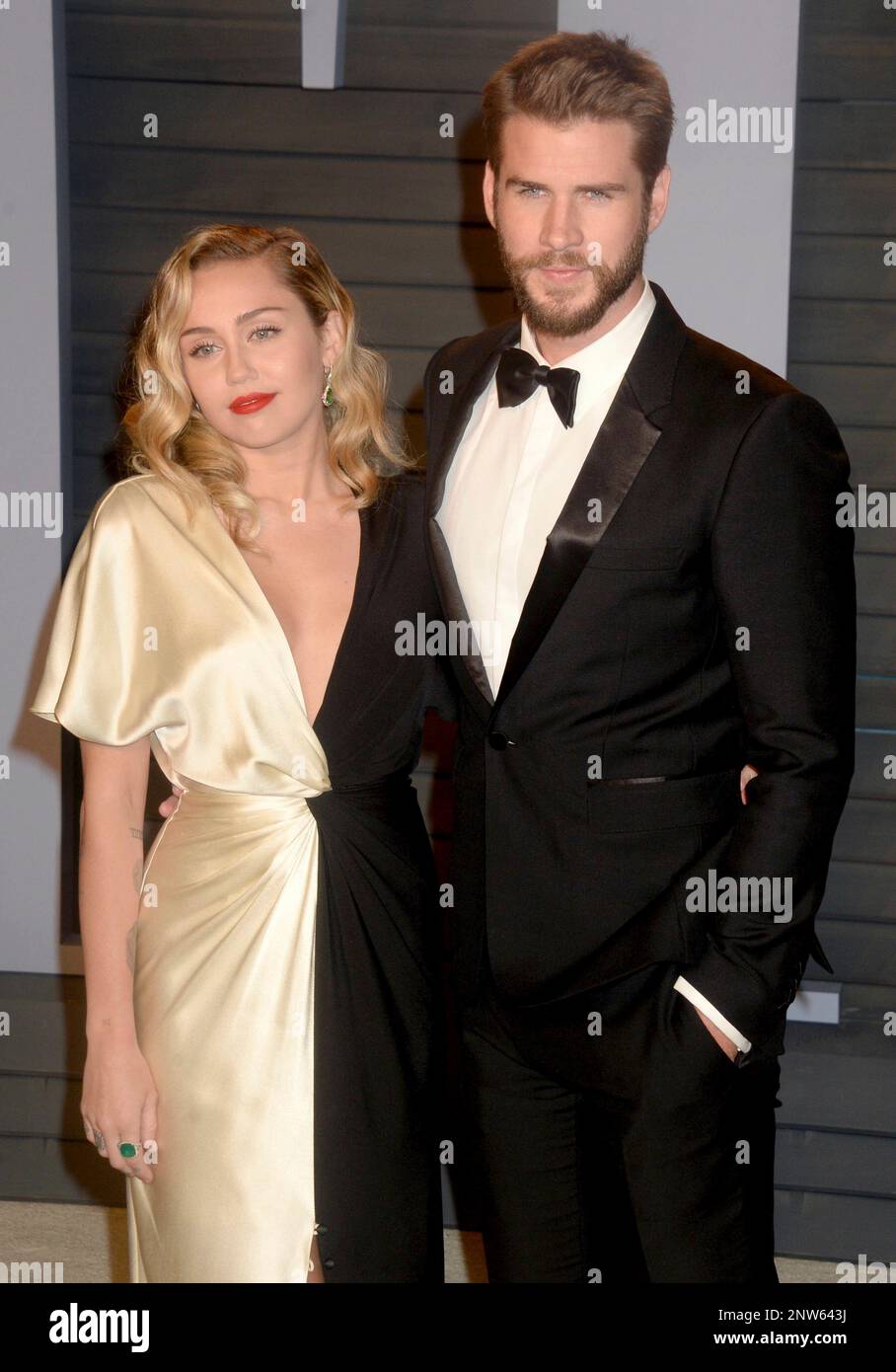 Photo by: Dennis Van Tine/STAR MAX/IPx 3/4/18 Miley Cyrus and Liam ...