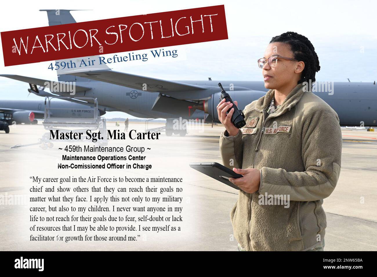 The 459th Air Refueling Wing Warrior Spotlight for February 2023 is ...