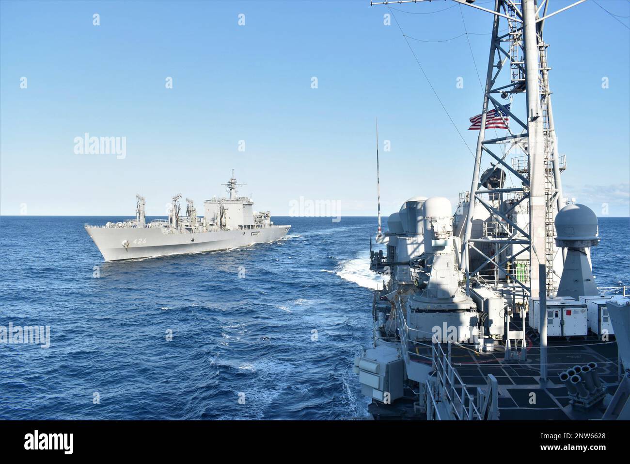 230126-N-TV933-2837 PHILIPPINE SEA (January 26, 2023) Ticonderoga-class ...