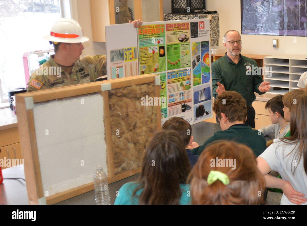 Capt. Bruce Merrill, project manager in the Military Construction ...