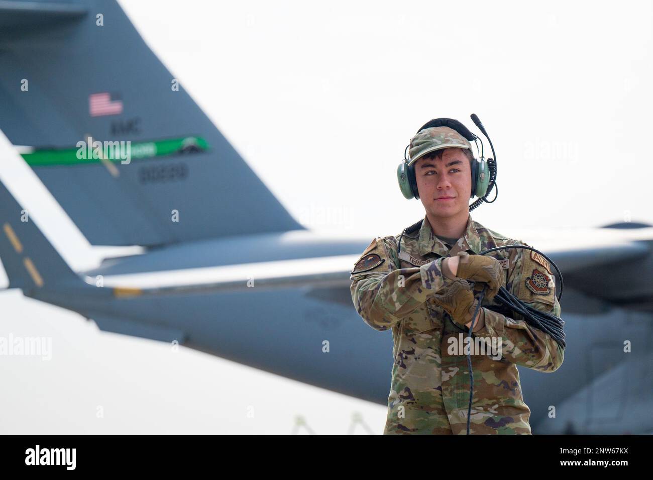 U.S. Air Force Airman 1st Class Alexander Yerger, 8th Expeditionary ...
