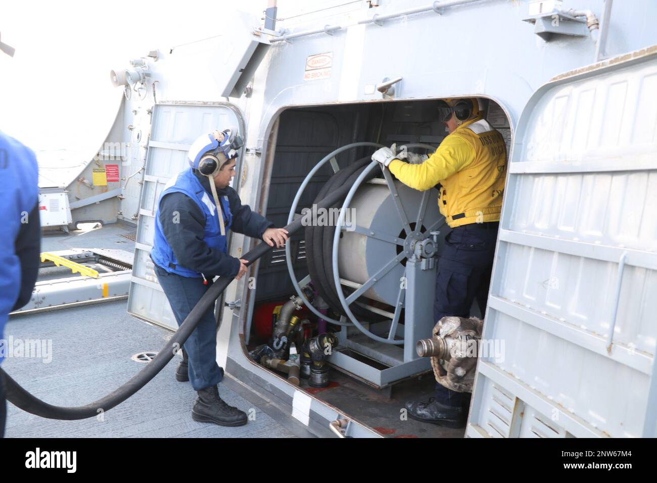 SAGAMI WAN, Japan (Jan. 23, 2023) Seaman Kevin Constantino, from ...