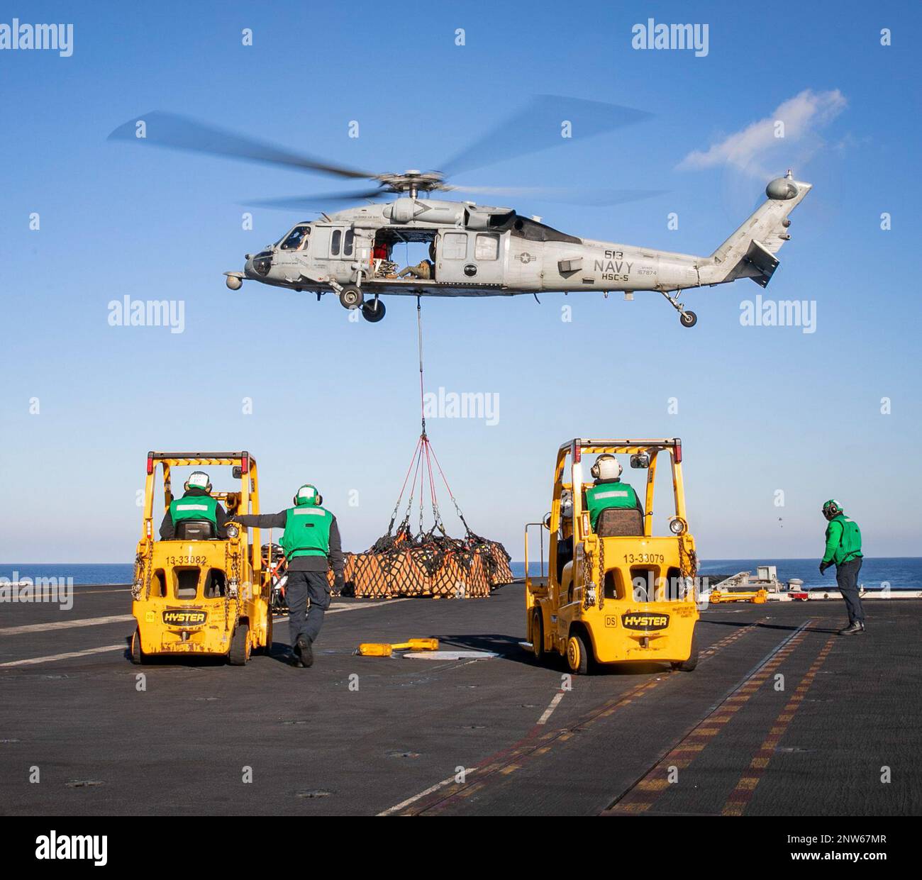 230108-N-EL850-1426 IONIAN SEA (Jan. 8, 2023) An MH-60S Nighthawk ...