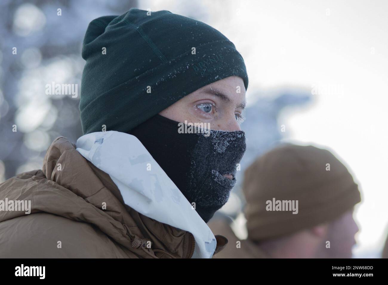 U.S. Marine Corps Sgt. Maj. Forrest C. Allen the sergeant major for 2d ...