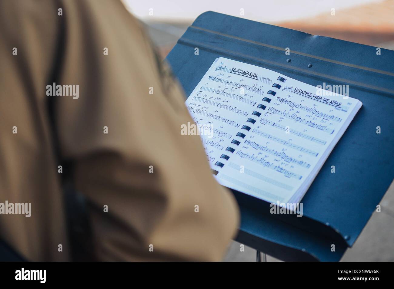 U.S. Marines with Marine Corps Band San Diego, perform jazz music at ...