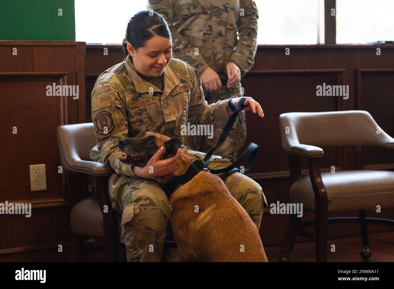 U.S. Air Force Senior Airman Michayla Coleman, 51st Security Forces ...