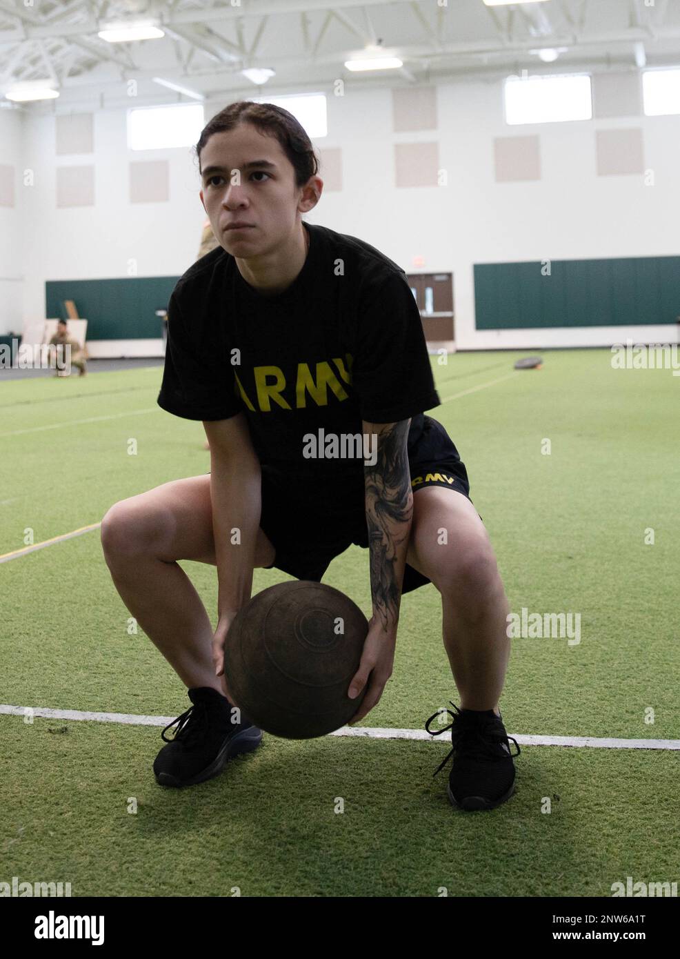 U.S. Army Spc. Aimee Cordero, 222nd Broadcast Operations Detachment ...