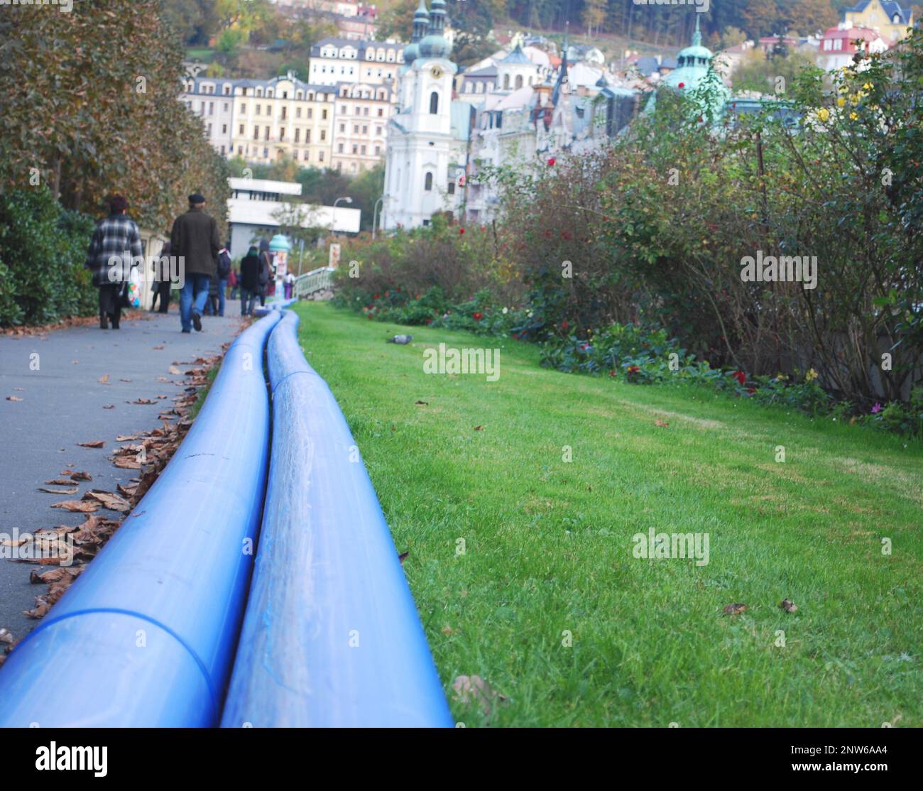 Layers of contrast defining different paths Stock Photo - Alamy