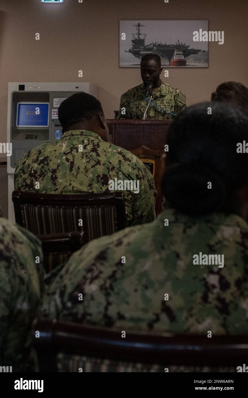 NAVAL SUPPORT ACTIVITY SOUDA BAY, Greece (Feb. 16, 2023) Builder ...