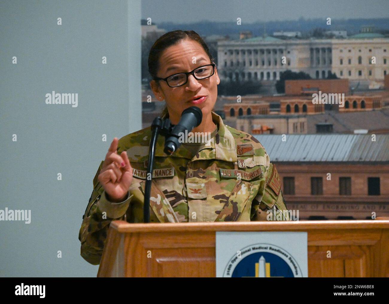 Col. Stefanie Watkins Nance, 316th Operational Medical Readiness ...