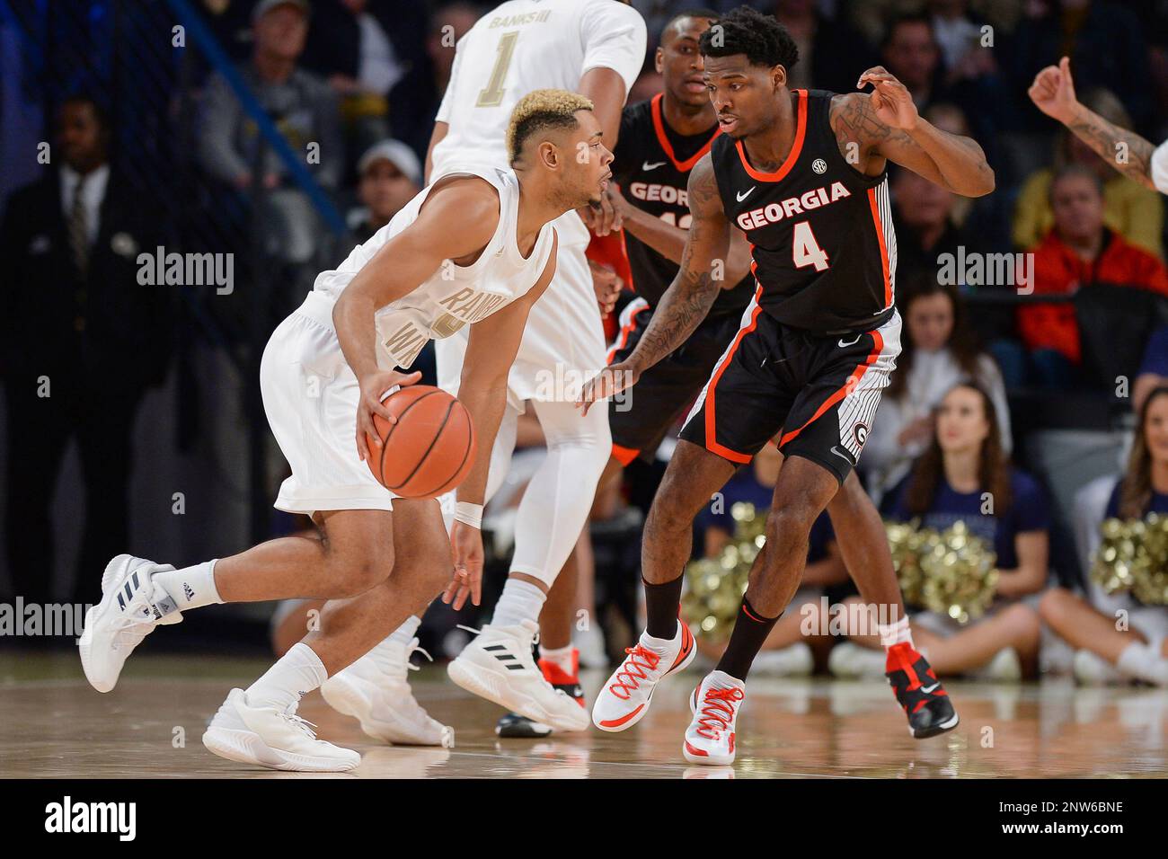 ATLANTA, GA – DECEMBER 22: Georgia Tech's Brandon Alston (4) drives on ...