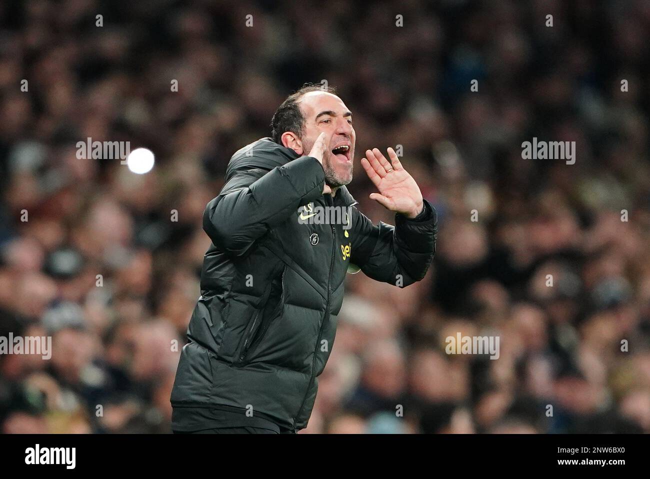 File photo dated 19-02-2023 of Tottenham Hotspur assistant manager ...
