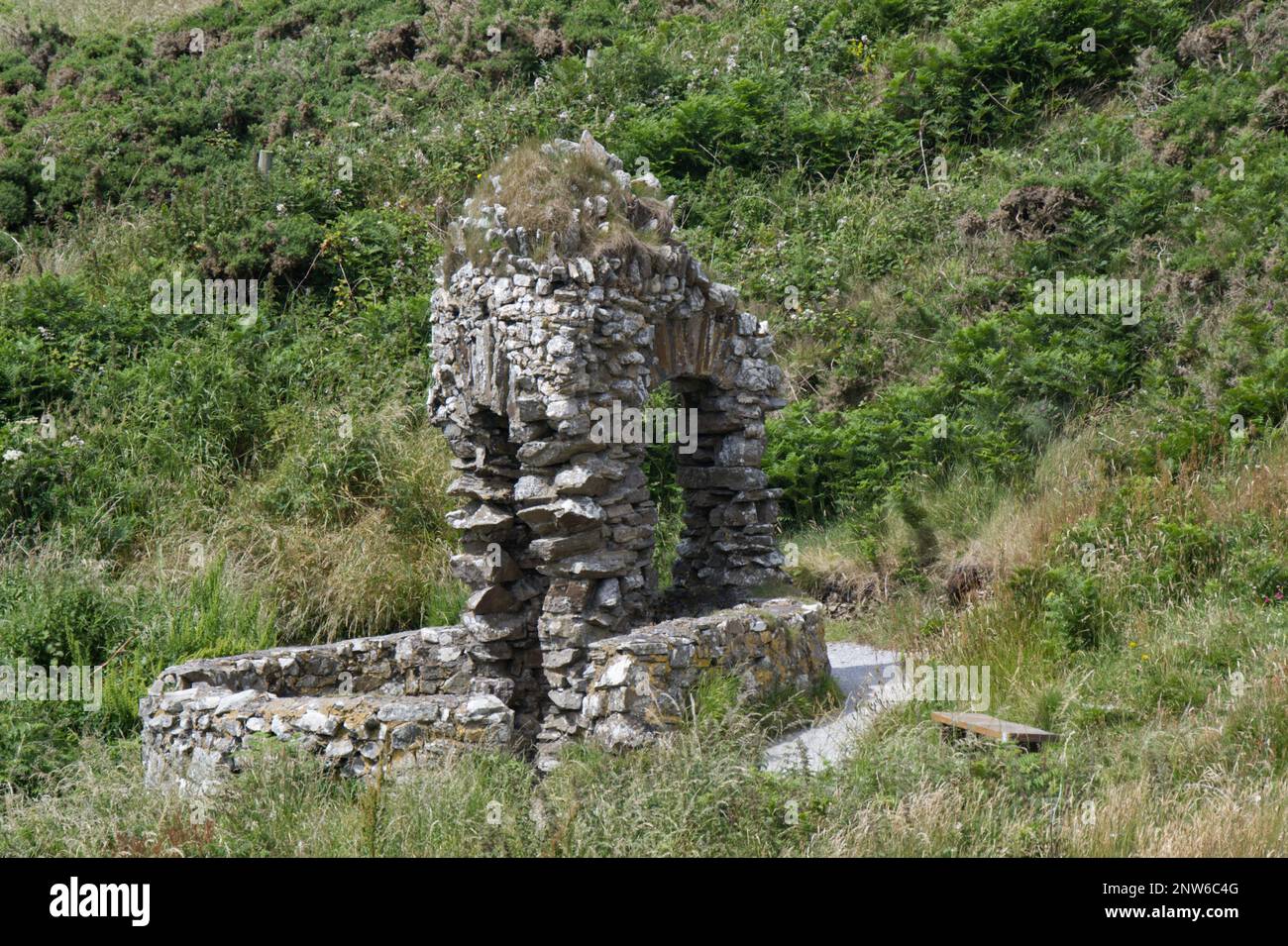 St Declan's Well Ardmore, EIRE Stock Photo - Alamy
