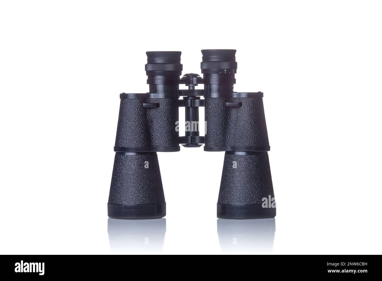 Binoculars isolated on white background Stock Photo - Alamy