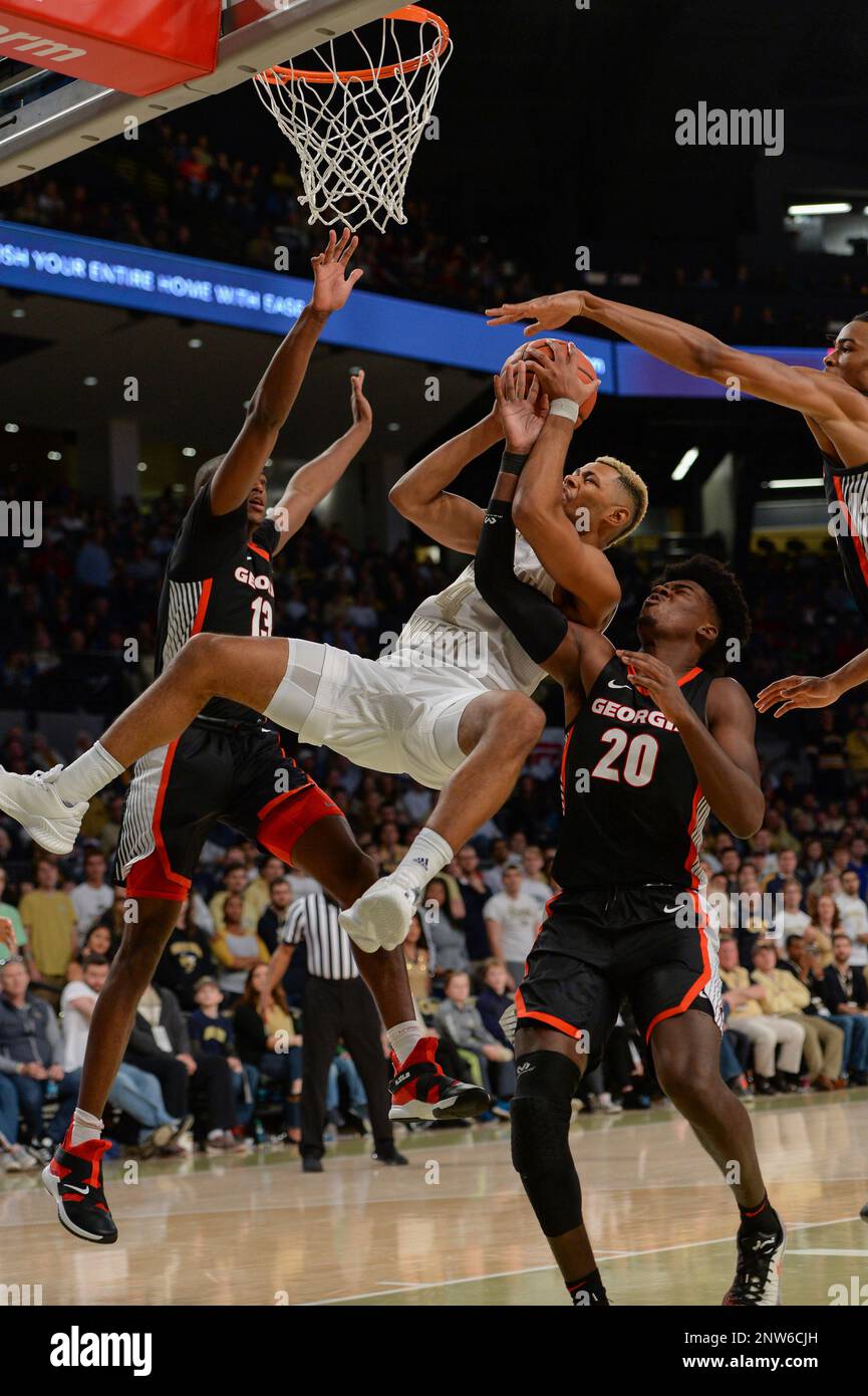 ATLANTA, GA – DECEMBER 22: Georgia Tech's Brandon Alston (4) takes a ...