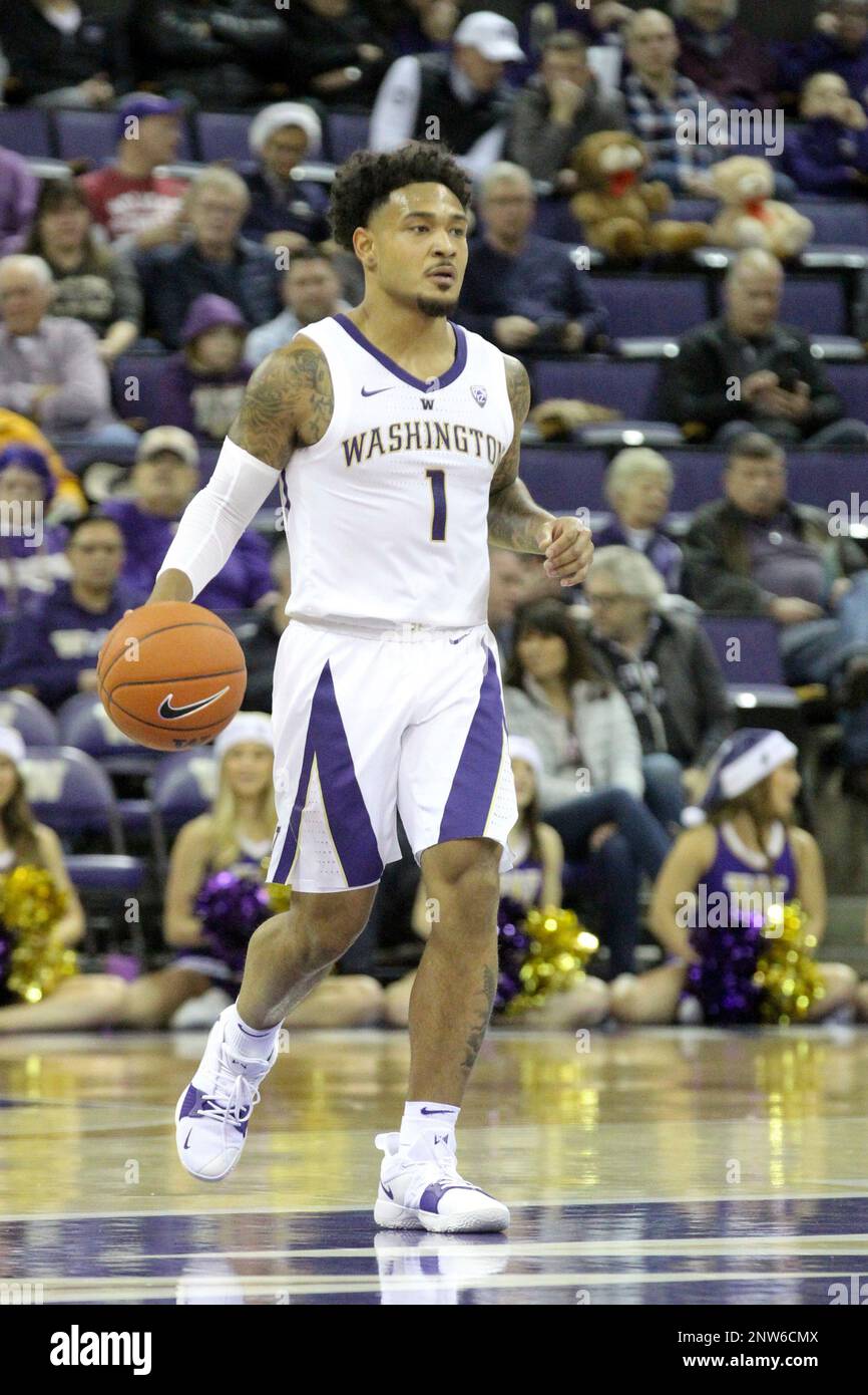 SEATTLE, WA - DECEMBER 21: Washington's (1) David Crisp (G) brings the ...