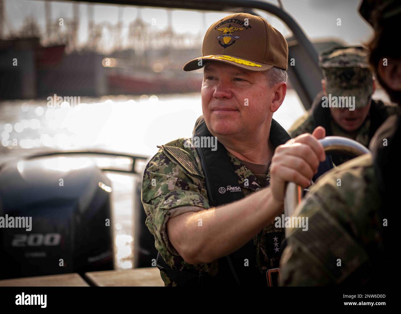 230126-N-DK722-1001 (Jan. 26, 2023) LAGOS, Nigeria – U.S. Navy Vice Adm ...