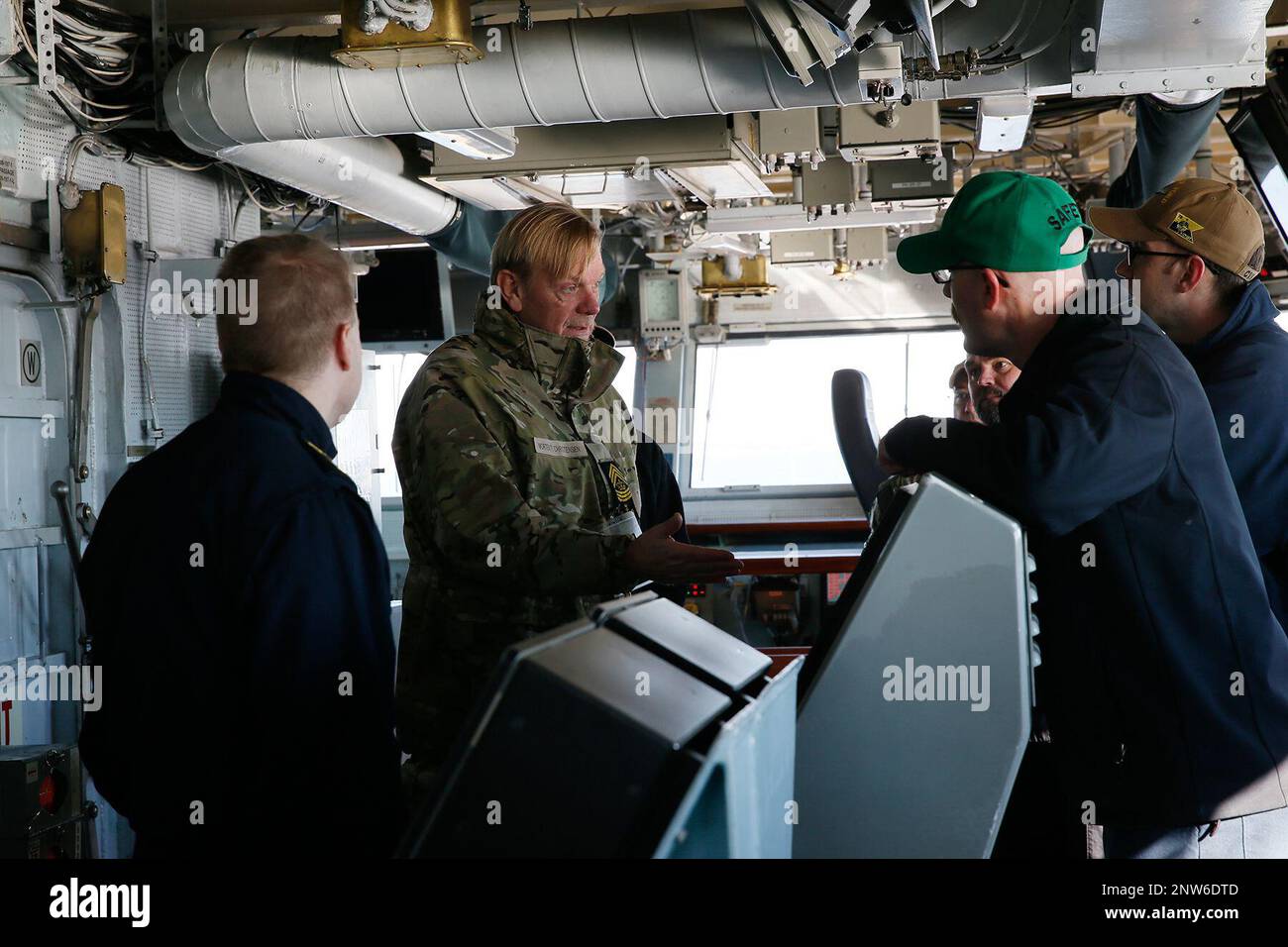 Master Chief Petty Officer (MCPON) of the Royal Navy Morten Christensen ...