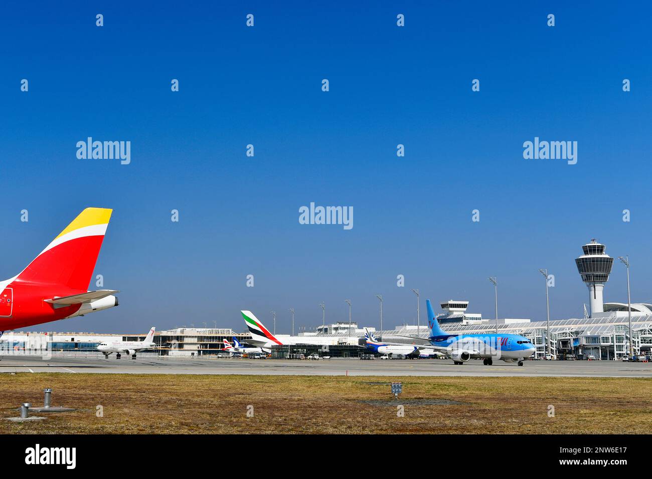TUI fly, Boeing, B737-800, MAX, Overview, View, Panorama, Landscape ...
