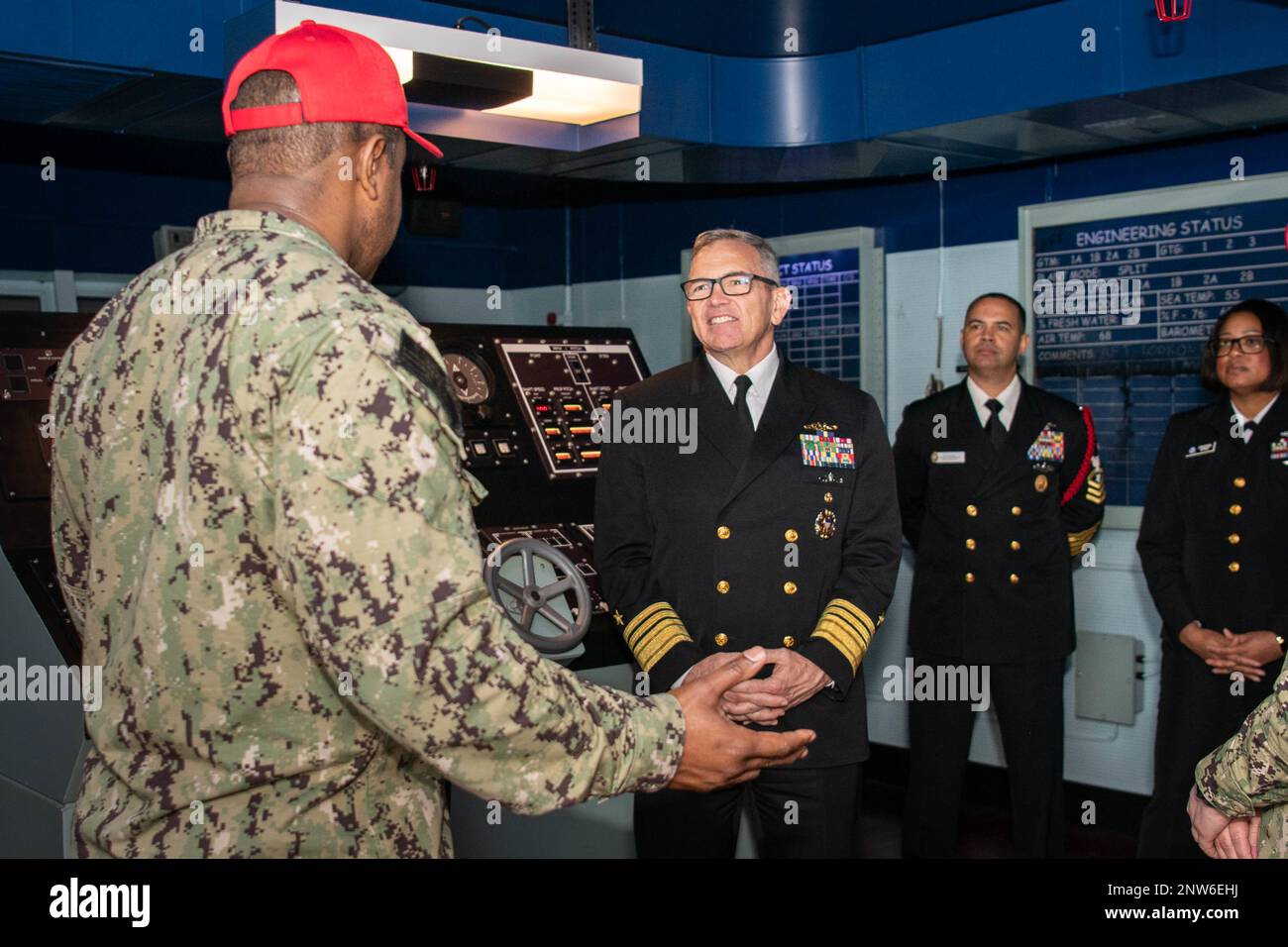 Vice Admiral Jeffrey Trussler, deputy chief of naval operations for ...