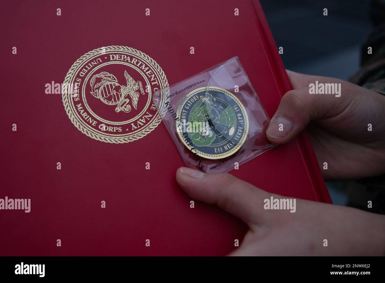 U.S. Marine Corps Cpl. Annemarrie Guerra, a food service specialist ...