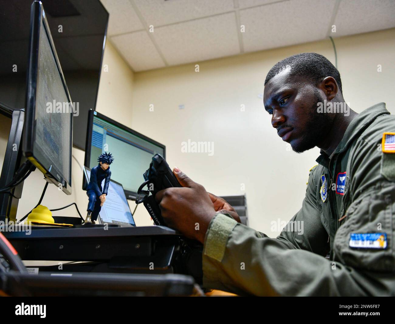U.S. Air Force Senior Airman Ephesian Walker, 18th Aeromedical ...