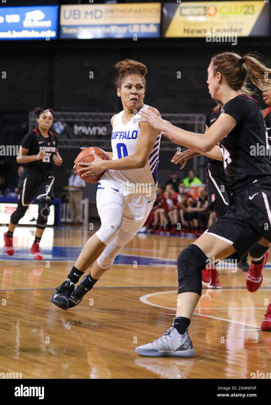 Dec 21, 2018: Buffalo Bulls forward Summer Hemphill (0) drives the ...