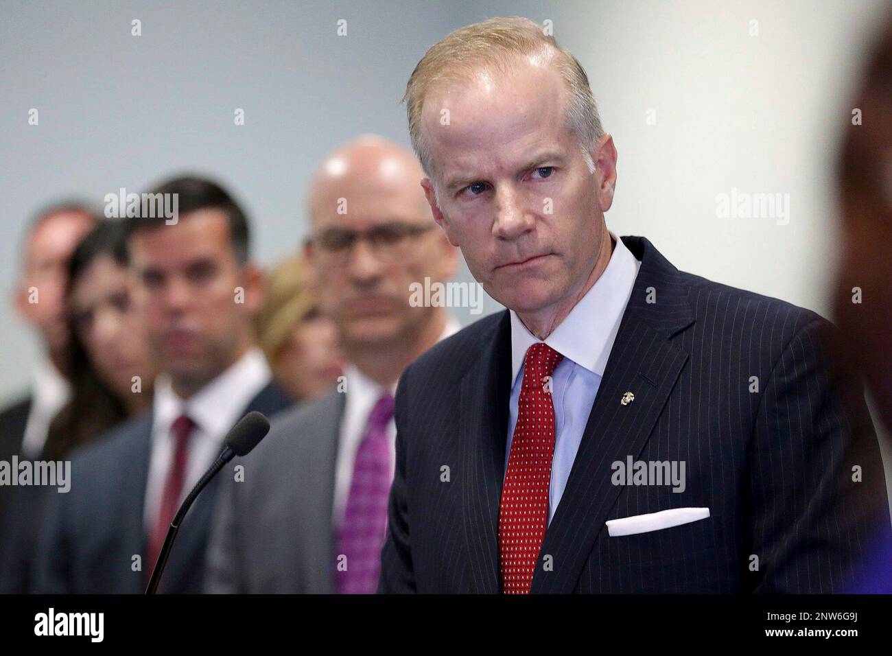 FILE - In this Aug. 29, 2018, file photo, U.S. Attorney William McSwain ...