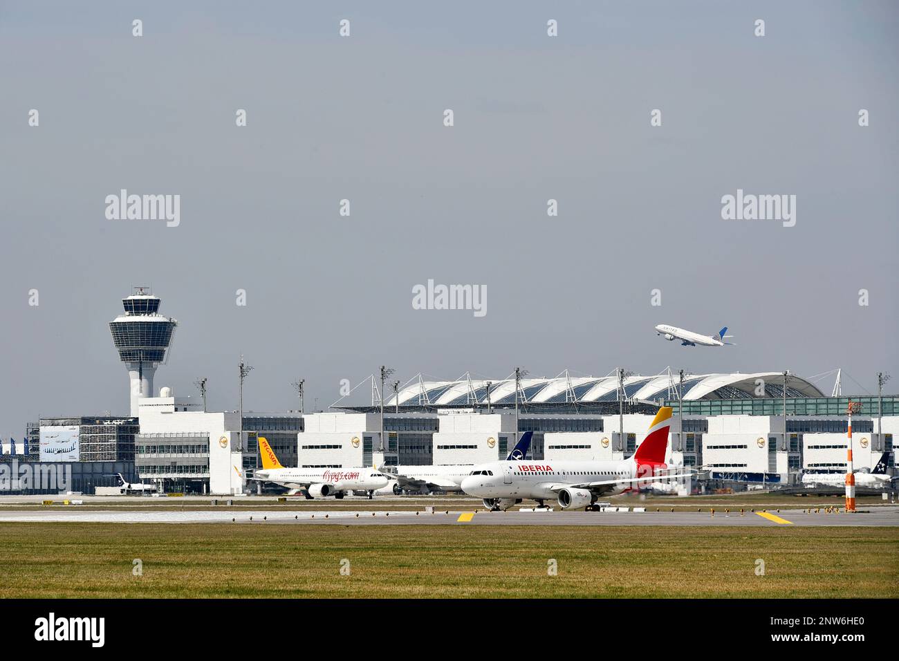 Iberia, Overview, View, Panorama, Landscape, Aircrafts, Traffic, Green ...