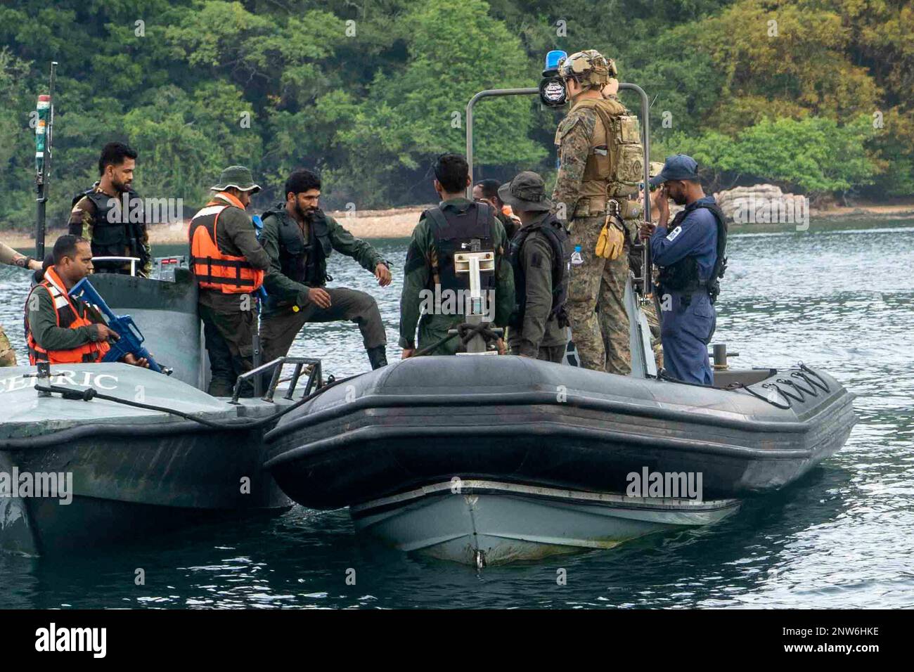 Bilateral maritime interdiction exercise hi-res stock photography and ...