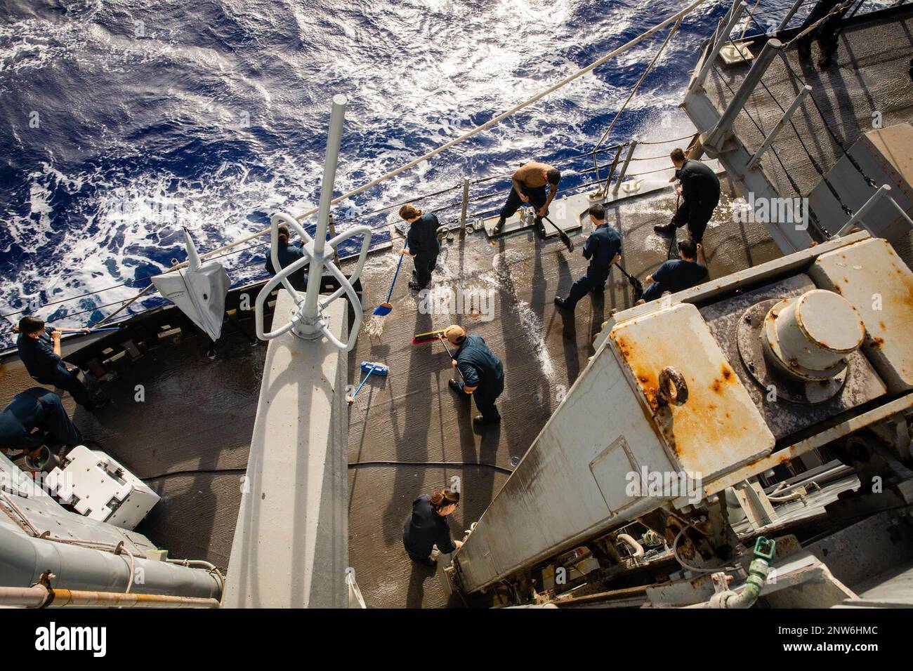 230103-N-YV347-2176 PHILIPPINE SEA (Jan. 3, 2023) U.S. Navy Sailors ...