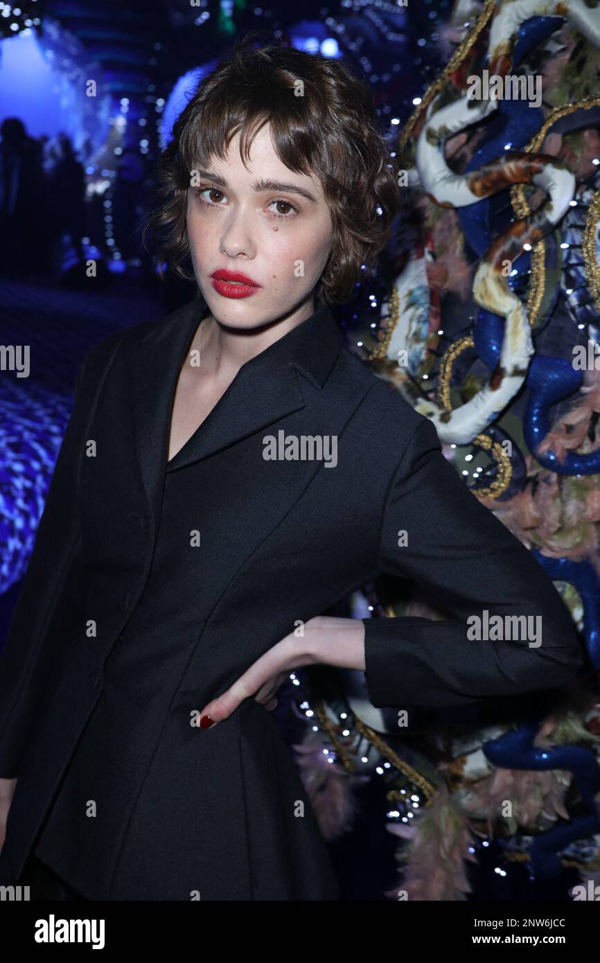 Mathilde Warnier attends the Dior Womenswear Fall Winter 2023-2024 show ...