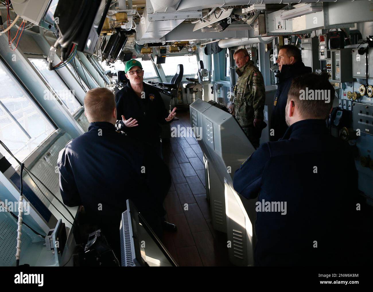 Yeoman 2nd Class Carl Bowen, from Indianapolis, attached to the first ...