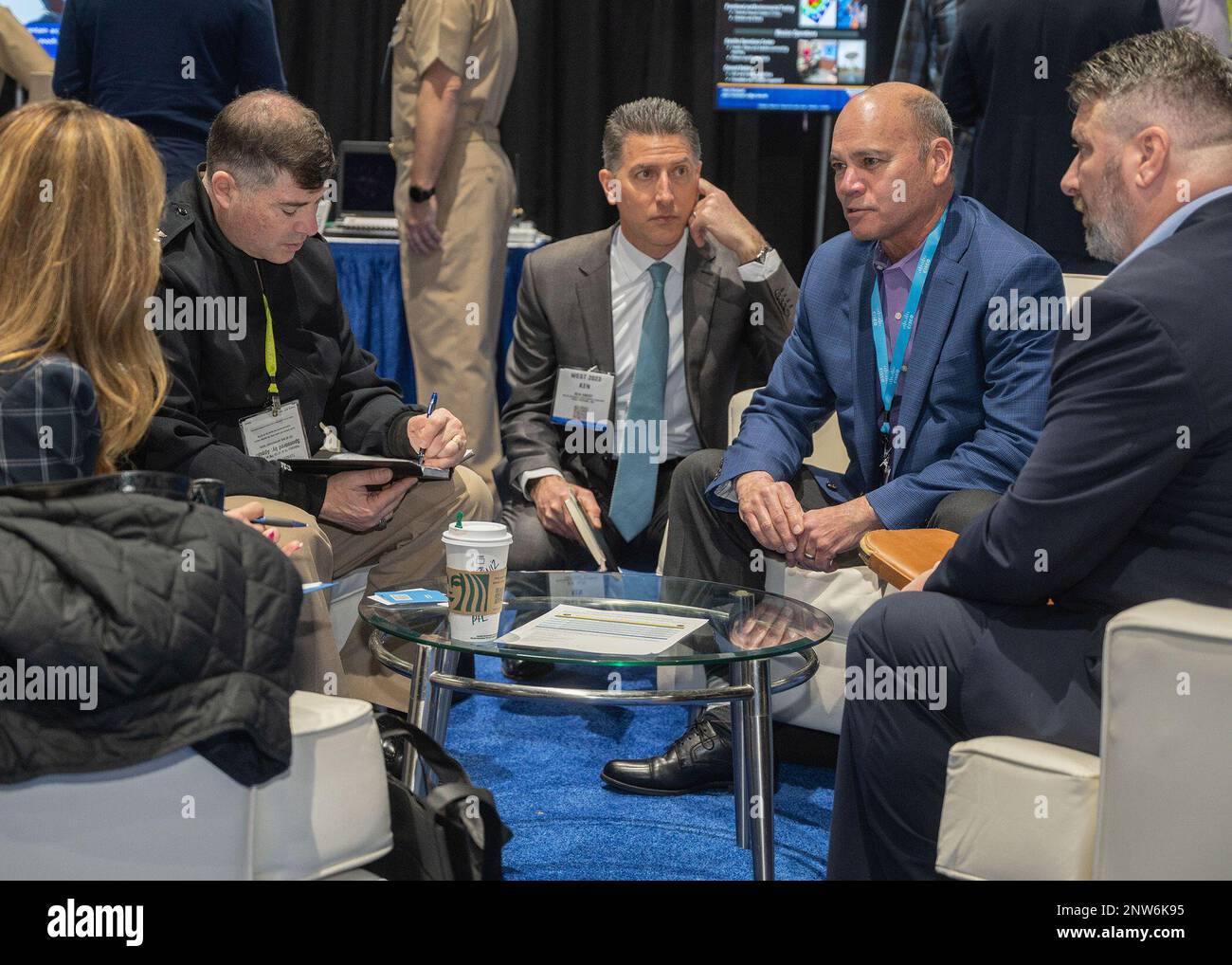 230214-N-GC965-0014 SAN DIEGO (Feb. 14, 2023) Capt. David Kuhn ...