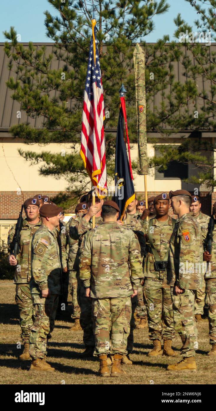 Cmd. Sergeant Major Michael Burke relinquishes responsibility as the ...